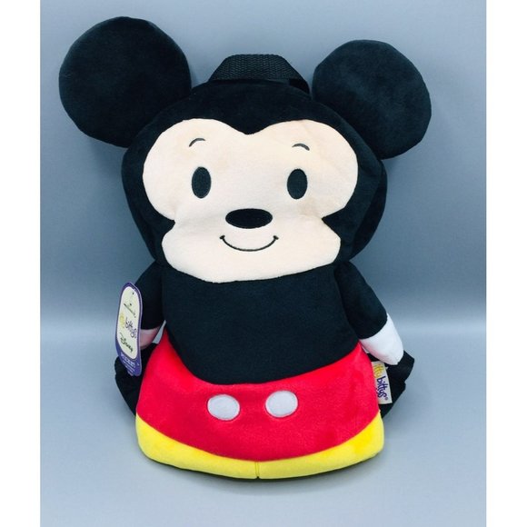Disney | Accessories | Disney Mickey Mouse Plush Backpack | Poshmark